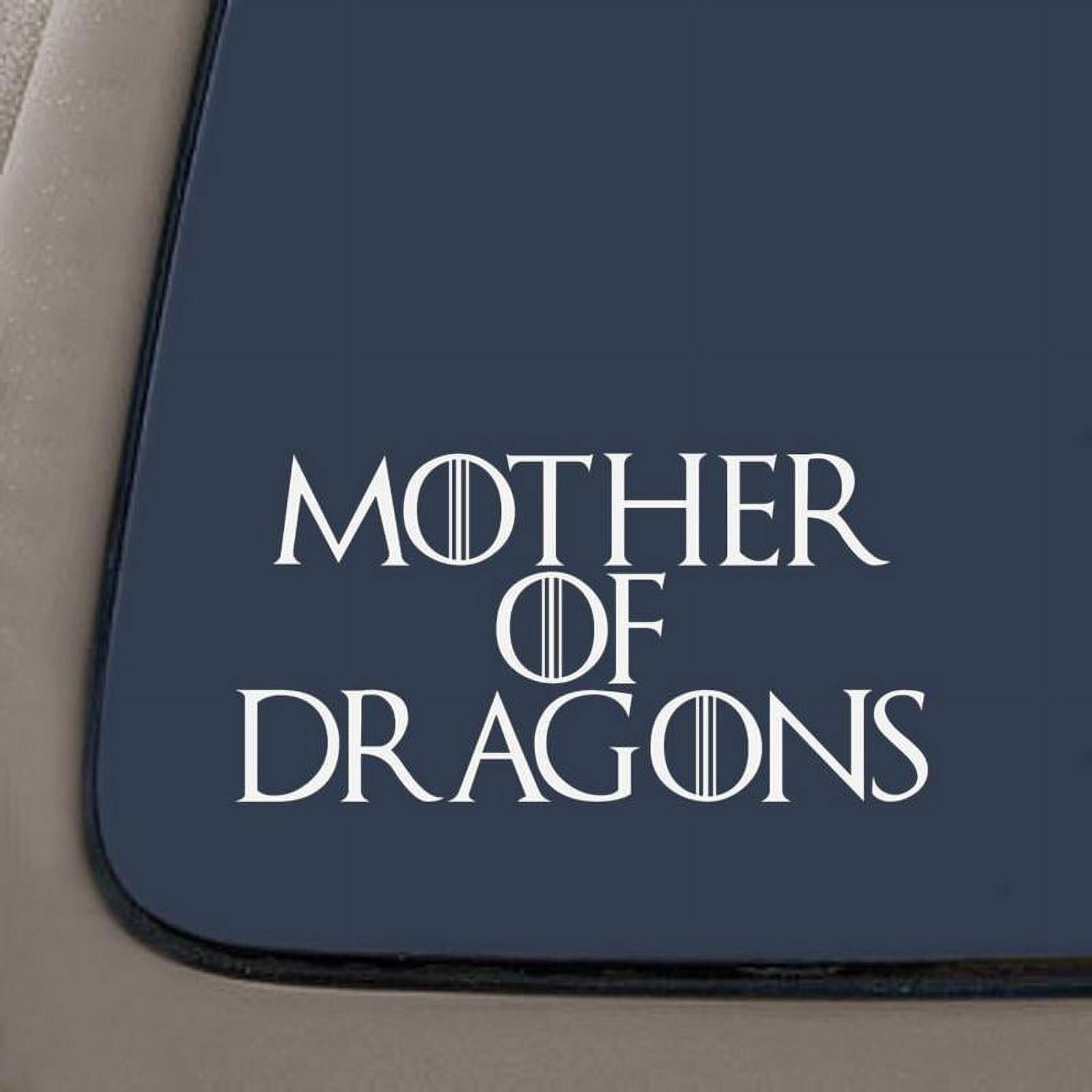 Mother Of Dragons Decal | House Targaryen Decal | 5.5-Inches Wide ...