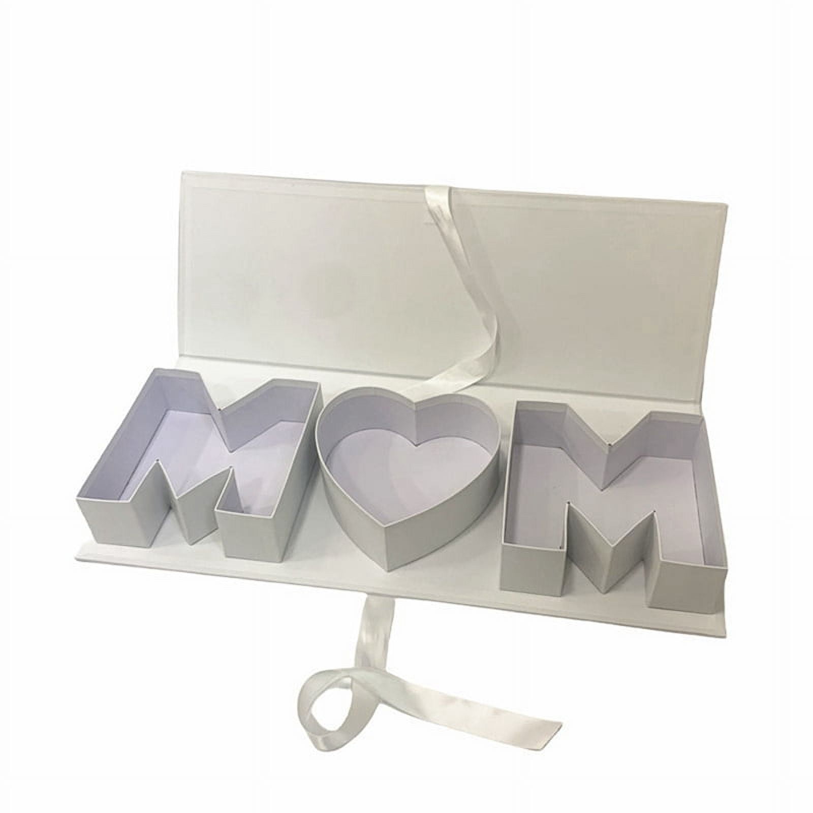 Mother'S Day Flower Box Empty Flower Box Fillable Packaging Cardboard ...
