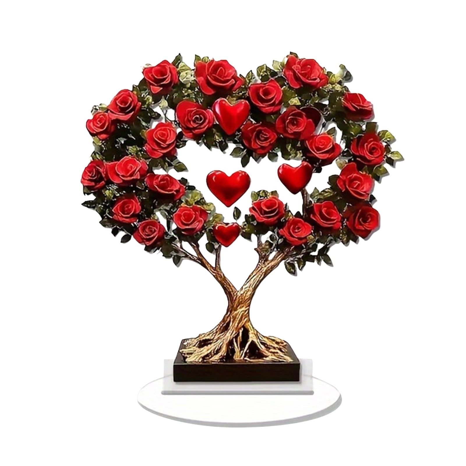 Mother'S Day Tables Centerpieces Gifts for Mom Glitter Rose Acrylic 2D ...