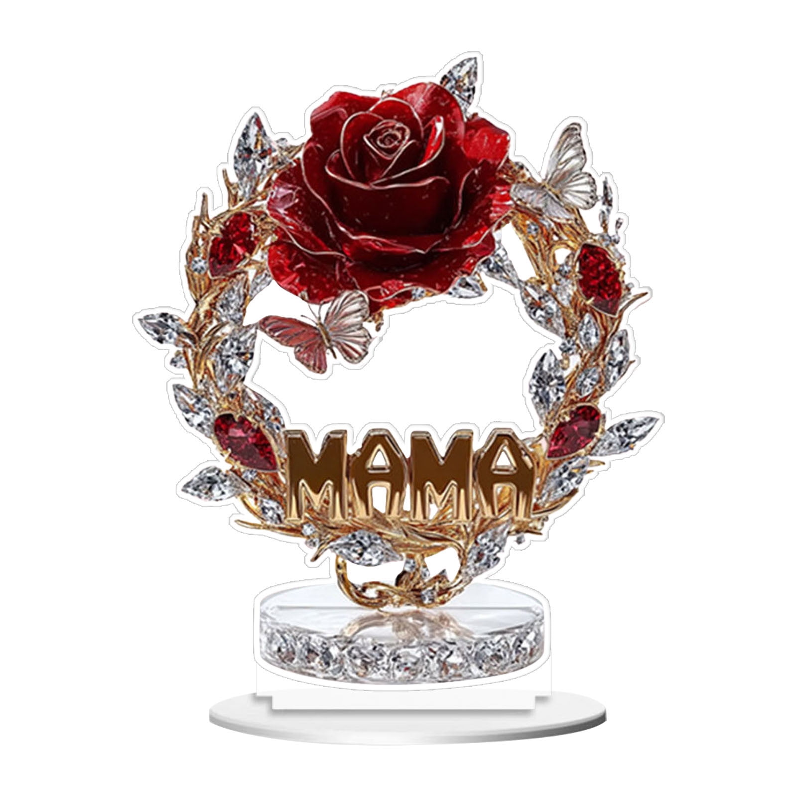 Mother'S Day Tabletop Ornament Acrylic Sign Table Decorations Mothers ...