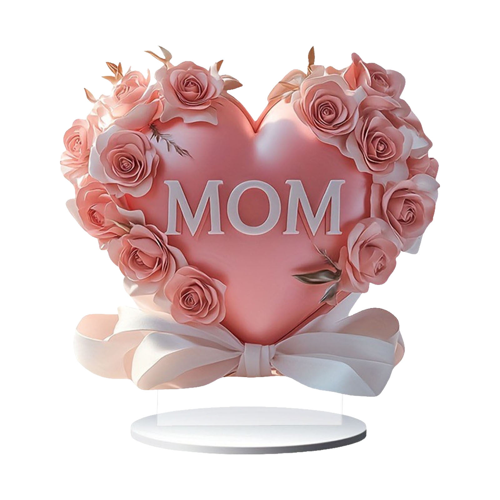 Mother'S Day Tabletop Ornament Acrylic Sign Table Decorations Mothers ...