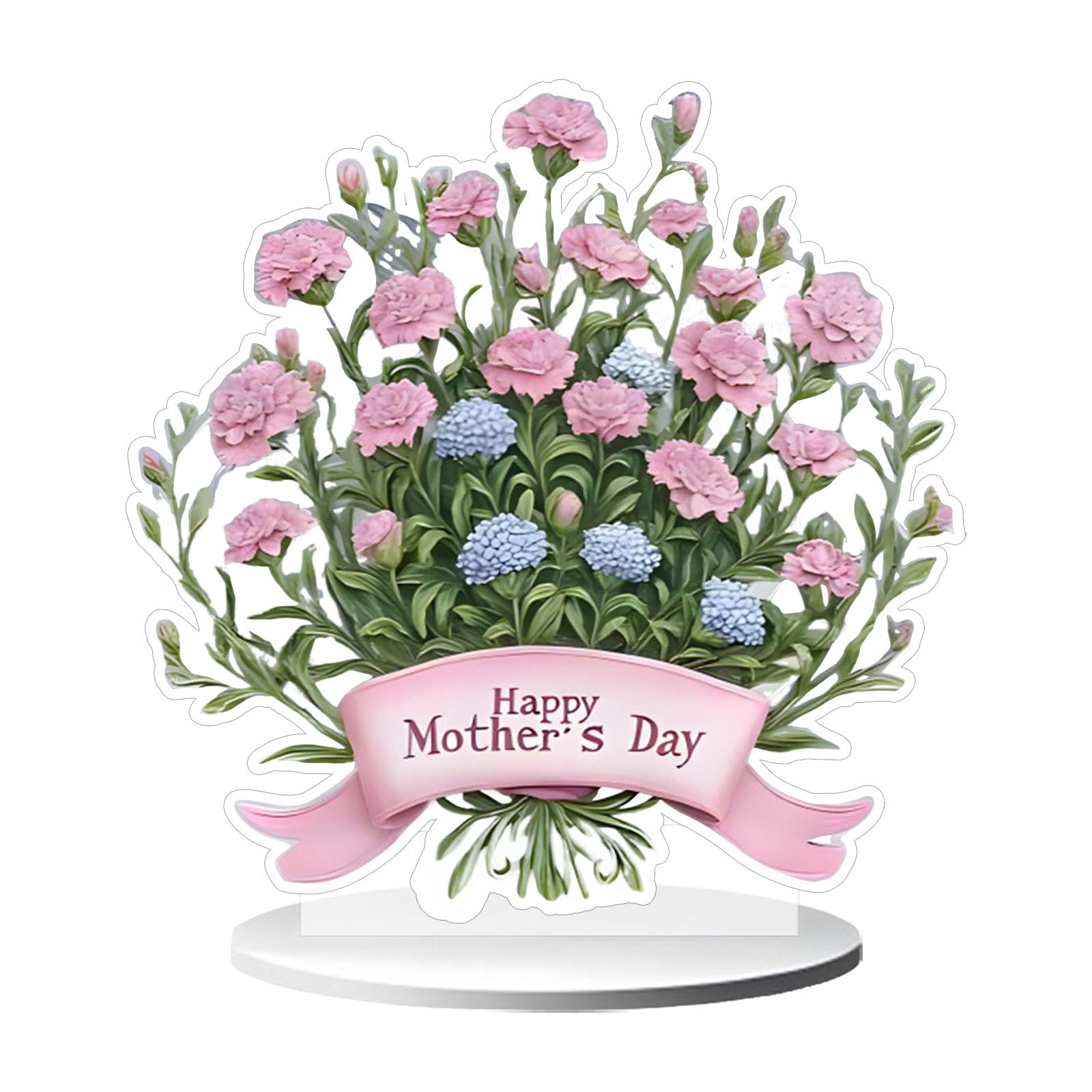 Mother'S Day Tabletop Ornament Acrylic Sign Table Decorations Mothers ...