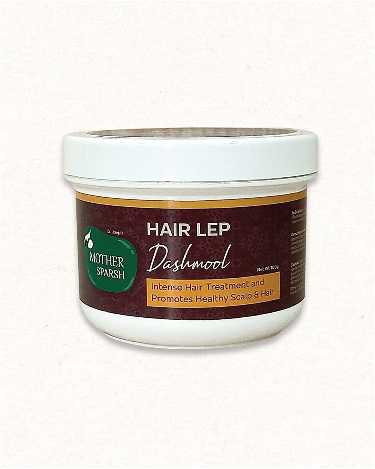 Mother Sparsh Dashmool hair lep, ayurvedic with dashmoola and curry ...