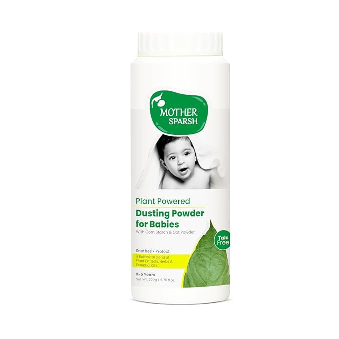 Mother Sparsh Plant Powered Dusting Powder For Babies - 200g | Talc ...