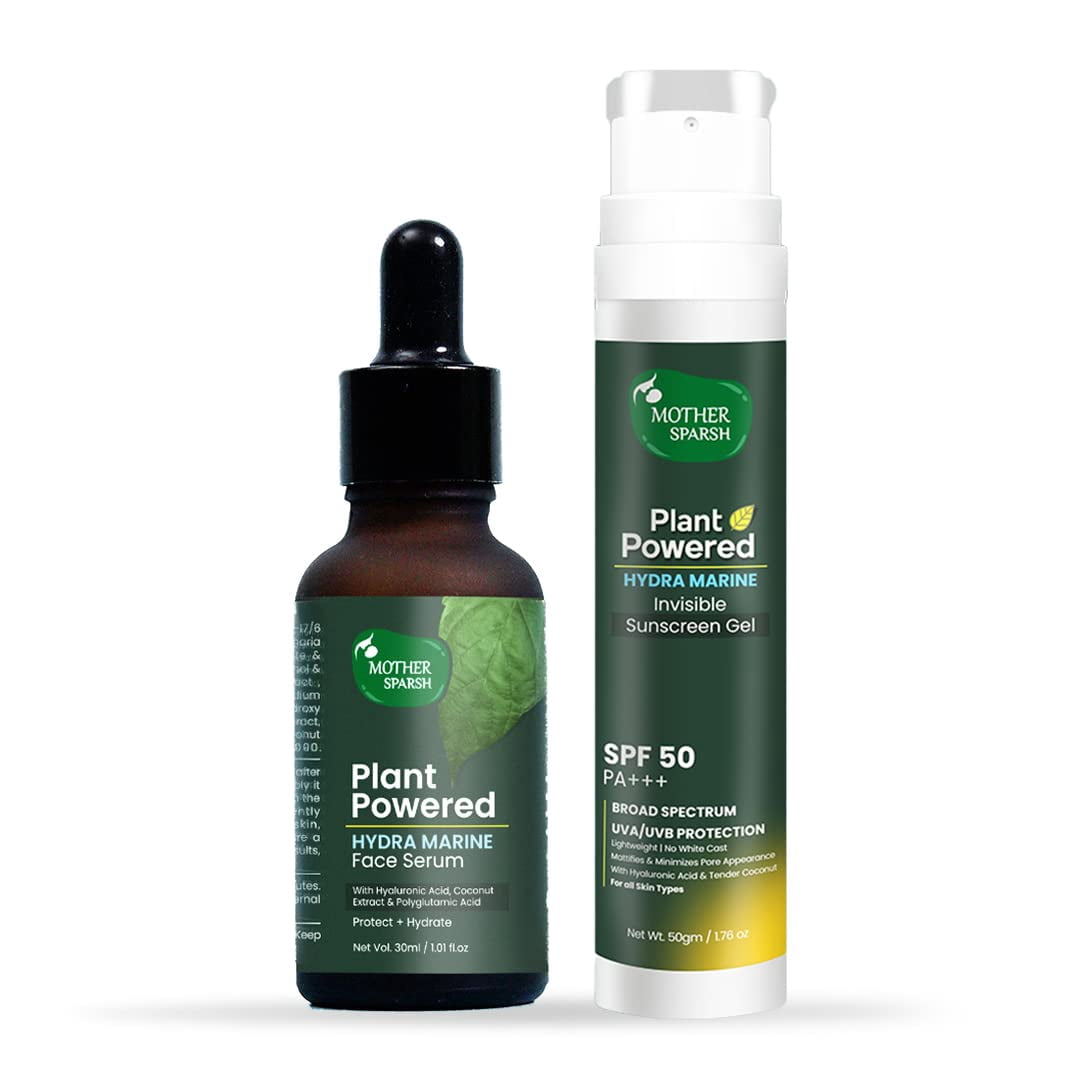 Mother Sparsh Plant Powered Hydra Marine Face Serum (30Ml) With ...