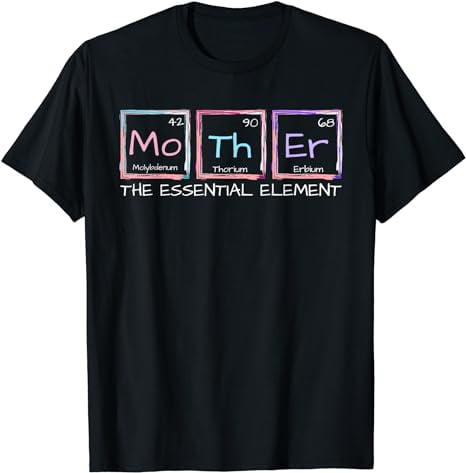Mother The Essential Element Mom Periodic Table Chemist T-Shirt - Walmart.com