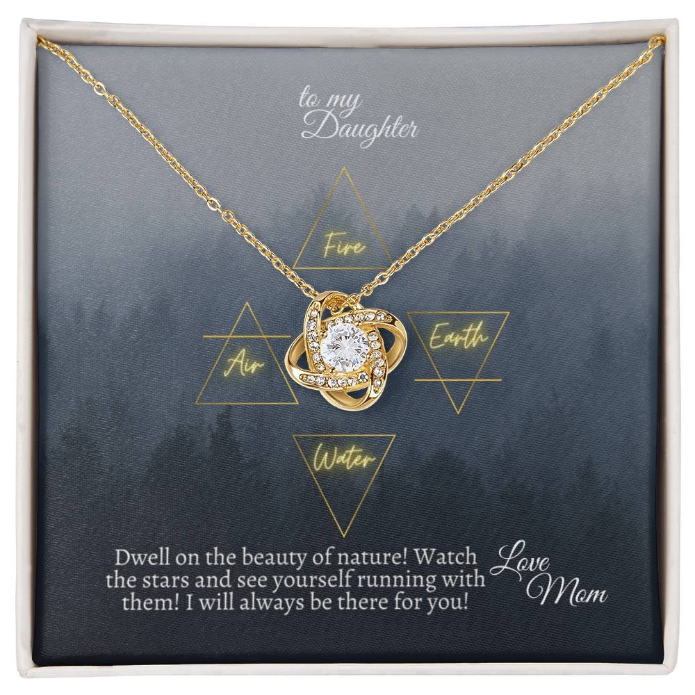 Mother To Daughter Elemental Necklace, A Loving Keepsake From Mom Or ...