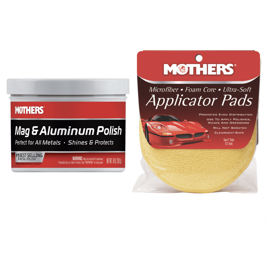 Mother's 05101/156500 Mag & Aluminum Polish 10 oz. and Mother's ...