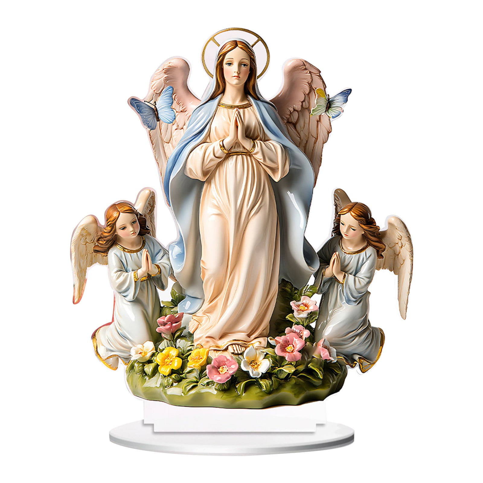 Mother's Day Angel Mother Figurine Elegant Tabletop Decor For Home Wine ...