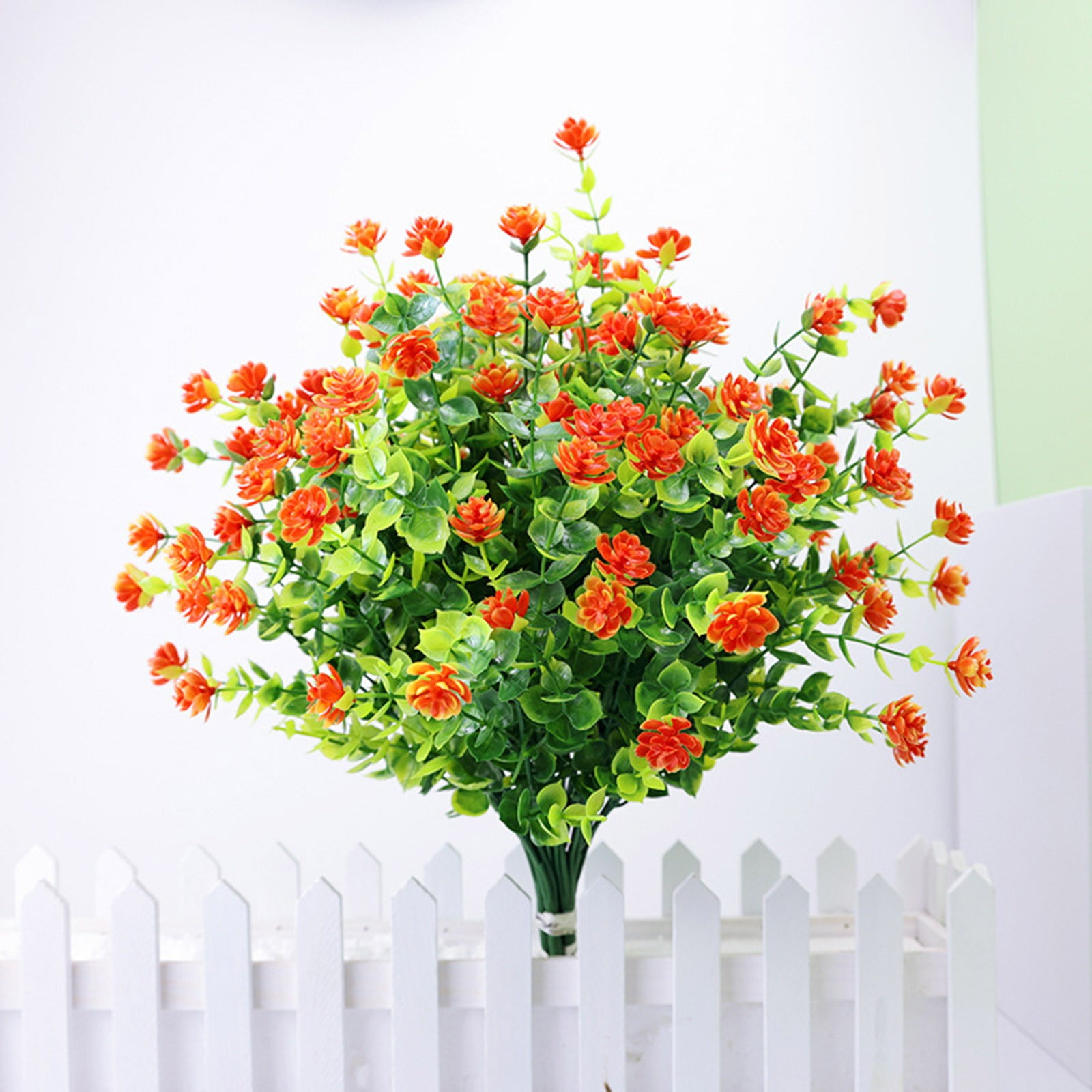 Hxoliqit 2pcs Artificial Flower Silk Flower Bouquet Latex Real Flower ...