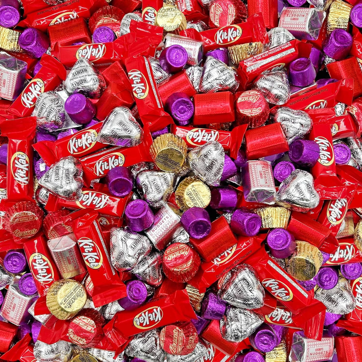 Mother's Day Candy Assortment - HERSHEY'S NUGGETS, Extra Creamy Hearts ...