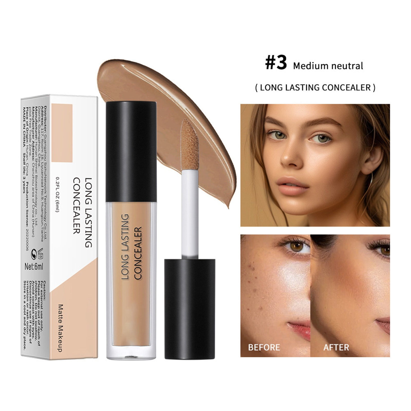 Mother's Day Clearance Concealer Full Coverage Brightening Hydrating ...