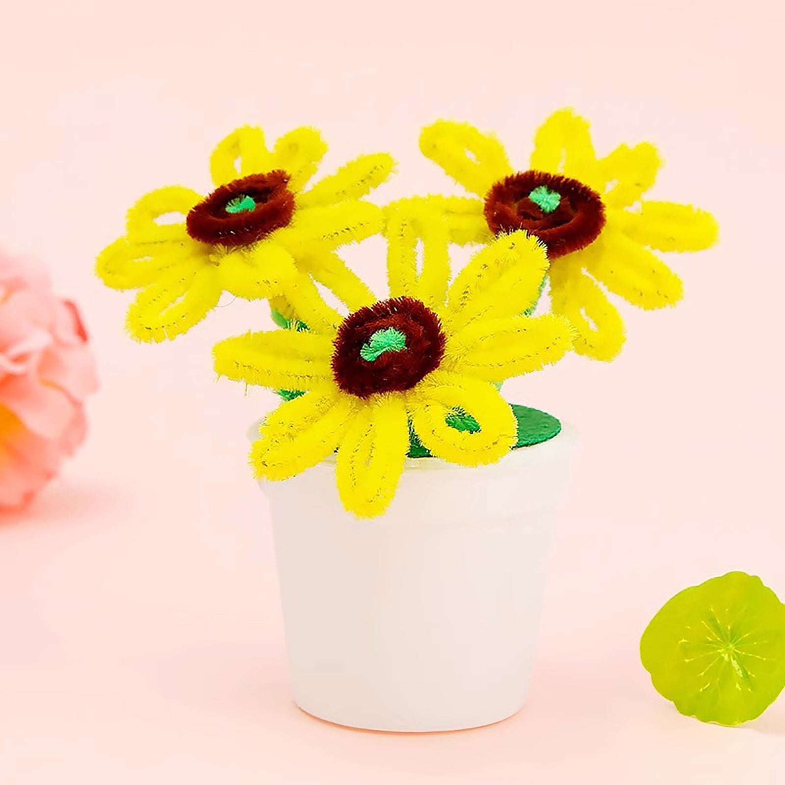 Mother's Day DIY Hairy Flower Pot Kit, Sunflower & Turmeric Potted ...