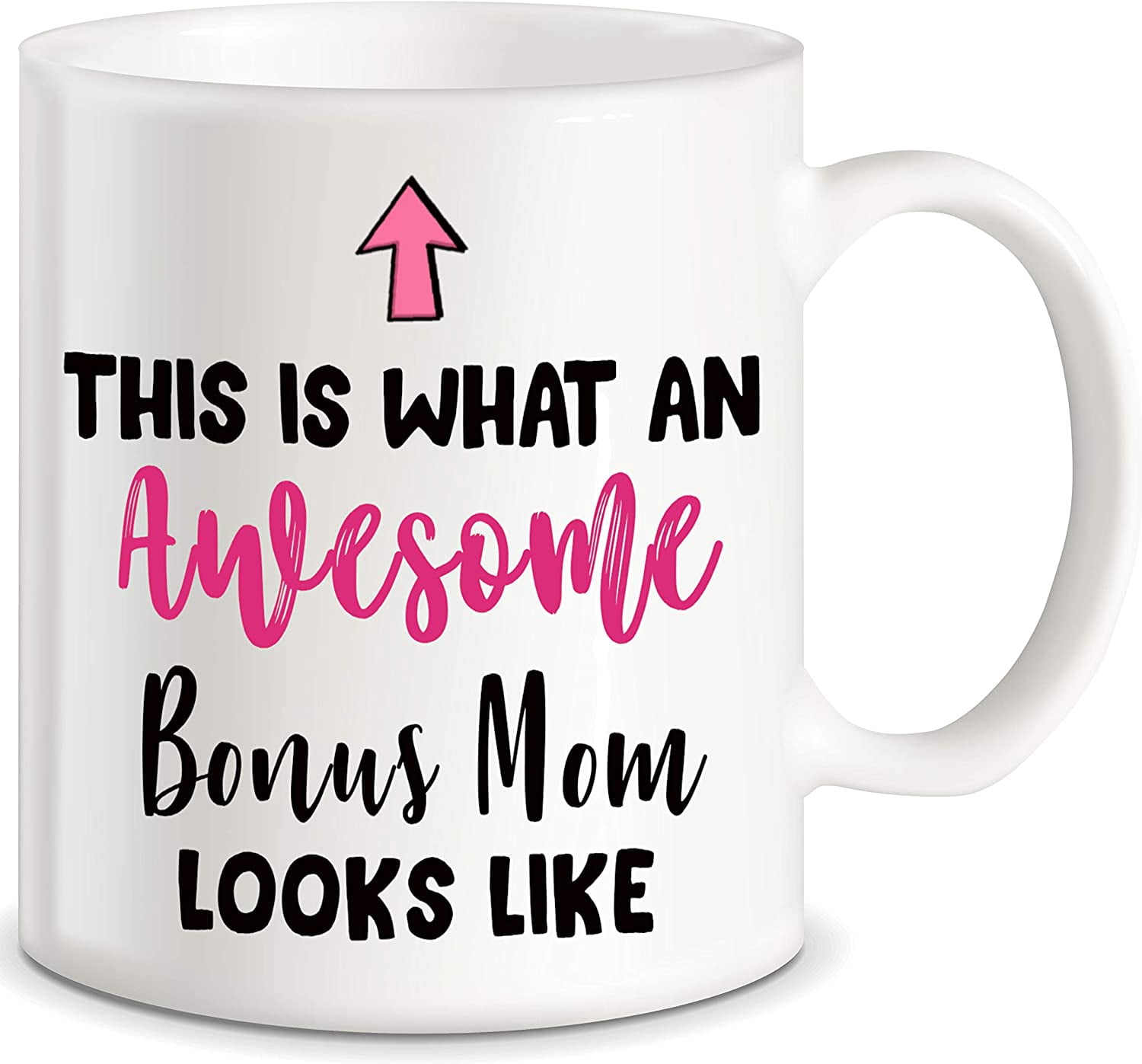 Great Mother's Day Gift for Step Mom, Bonus Mom Ceramic Coffee Mug ...