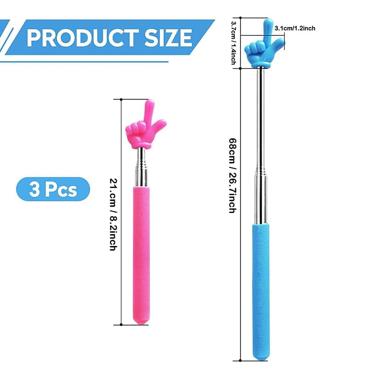 Mother's Day Promotion! Finger Pointer Stick Telescopic Finger Reading ...