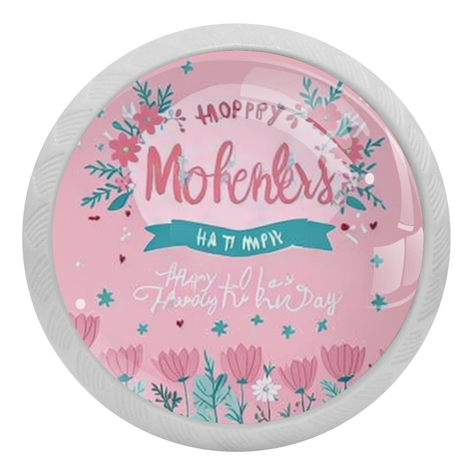 Mother's Day Round Glow-in-the-Dark Dresser Hardware Pack: Fluorescent ...