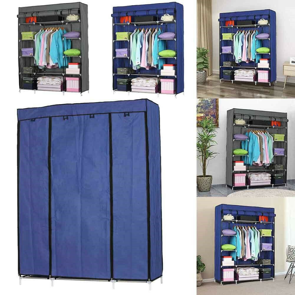 Mother's Day Sales - 5-Layer 12-Compartment Non-Woven Wardrobe Portable ...