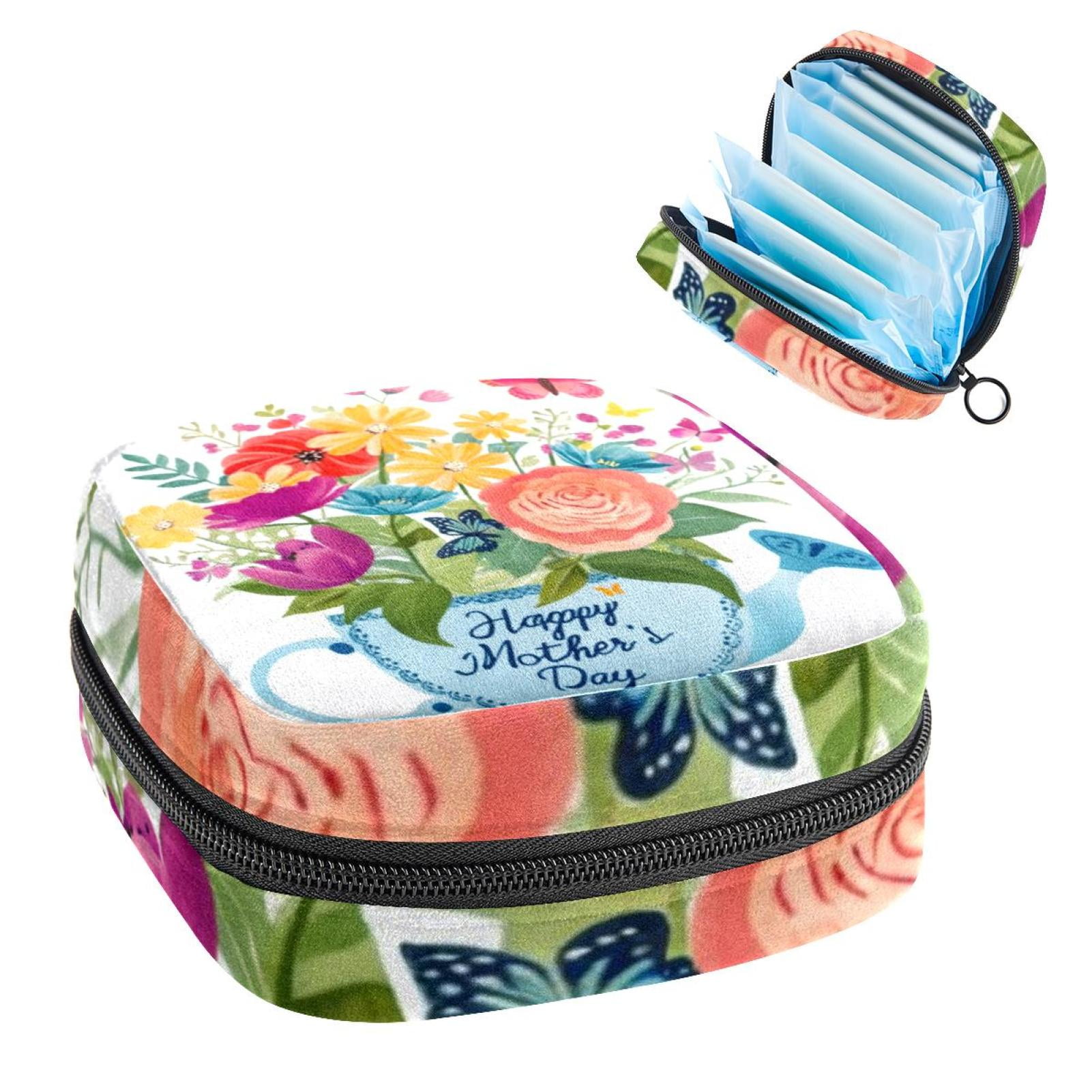 Mother's Day Sanitary Bags Period Purse Small Storage Bag Organizers ...