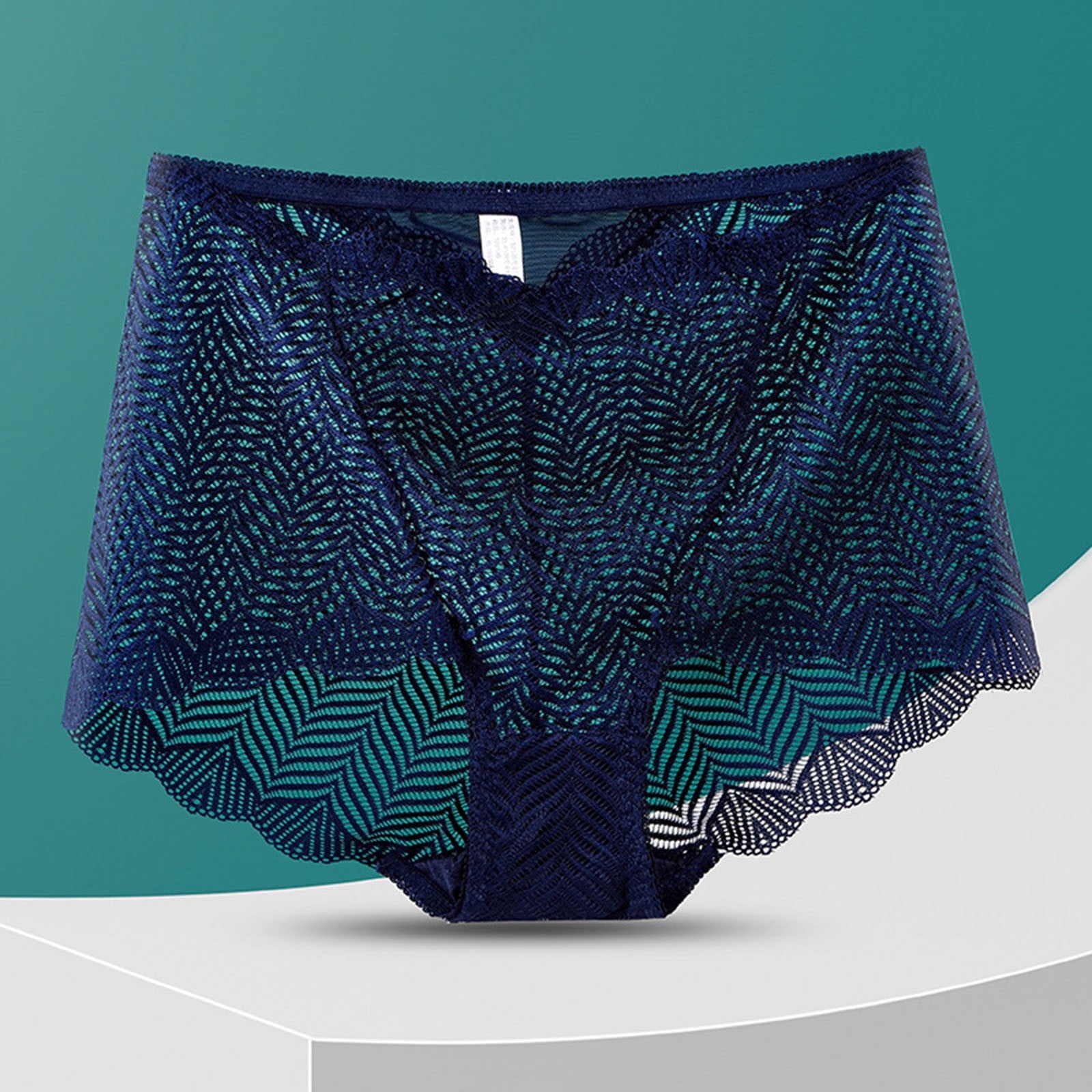 Mother's Day Tawop Blue Thongs for Women Lace Panties High Waisted ...