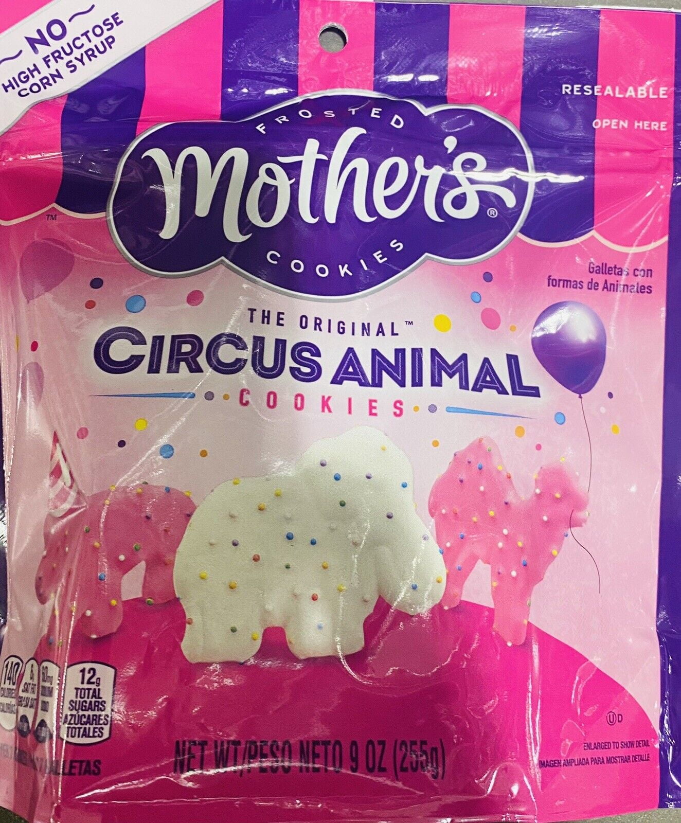 Mother's FROSTED The Original Circus Animal Cookies 9 oz bag - Walmart.com