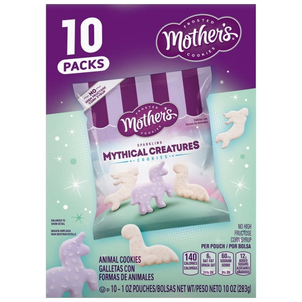Mother’s Mythical Creatures Cookies Multipack Snacks, 10 Count ...
