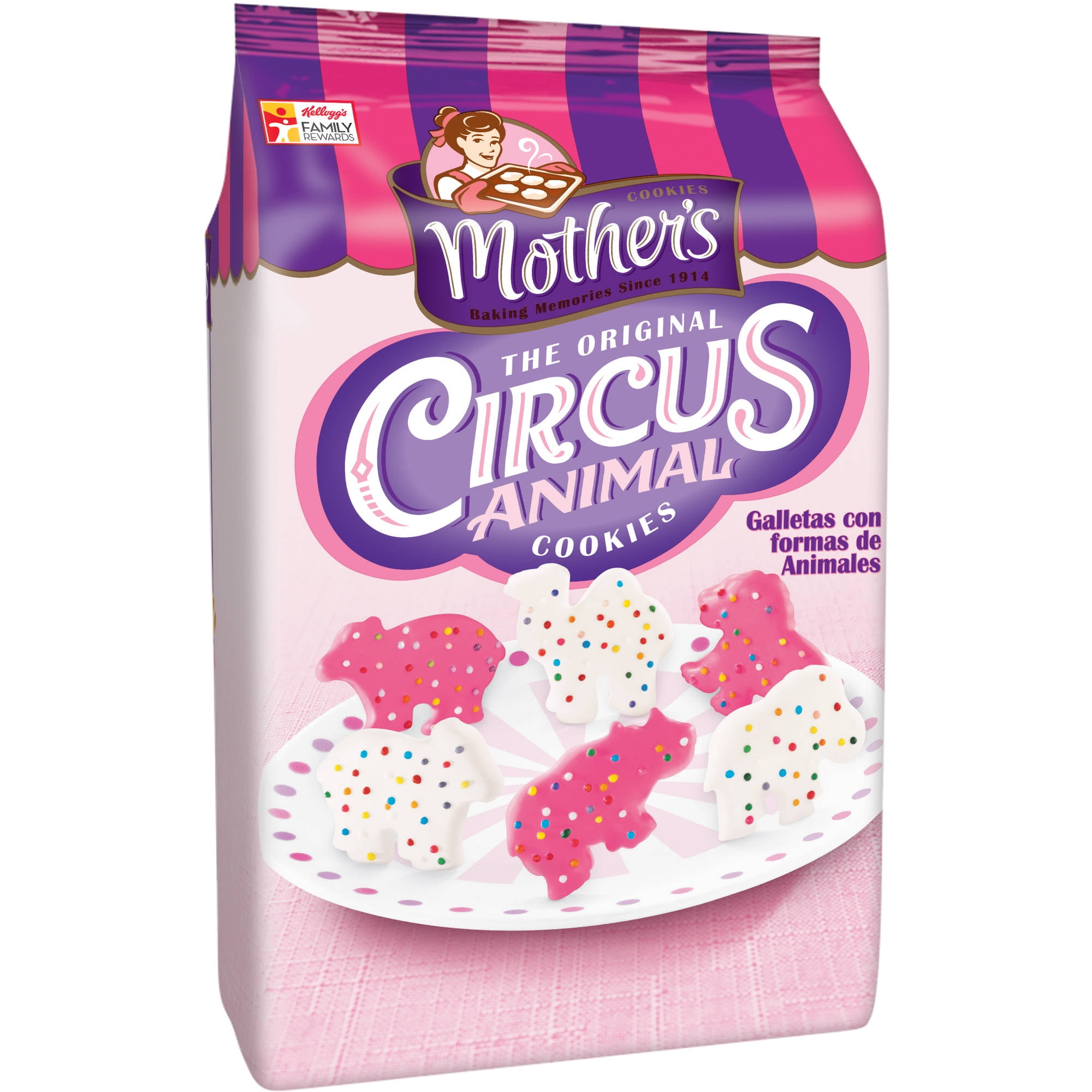 Mother's Original Circus Animal Cookies, 12 Oz. - Walmart.com