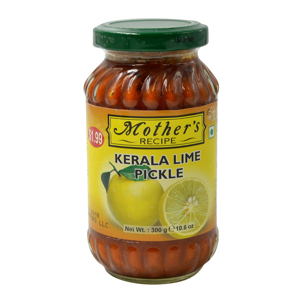Mother's Recipe Kerala Lime Pickle - 300 Gm (10.6 Oz) - Walmart.com
