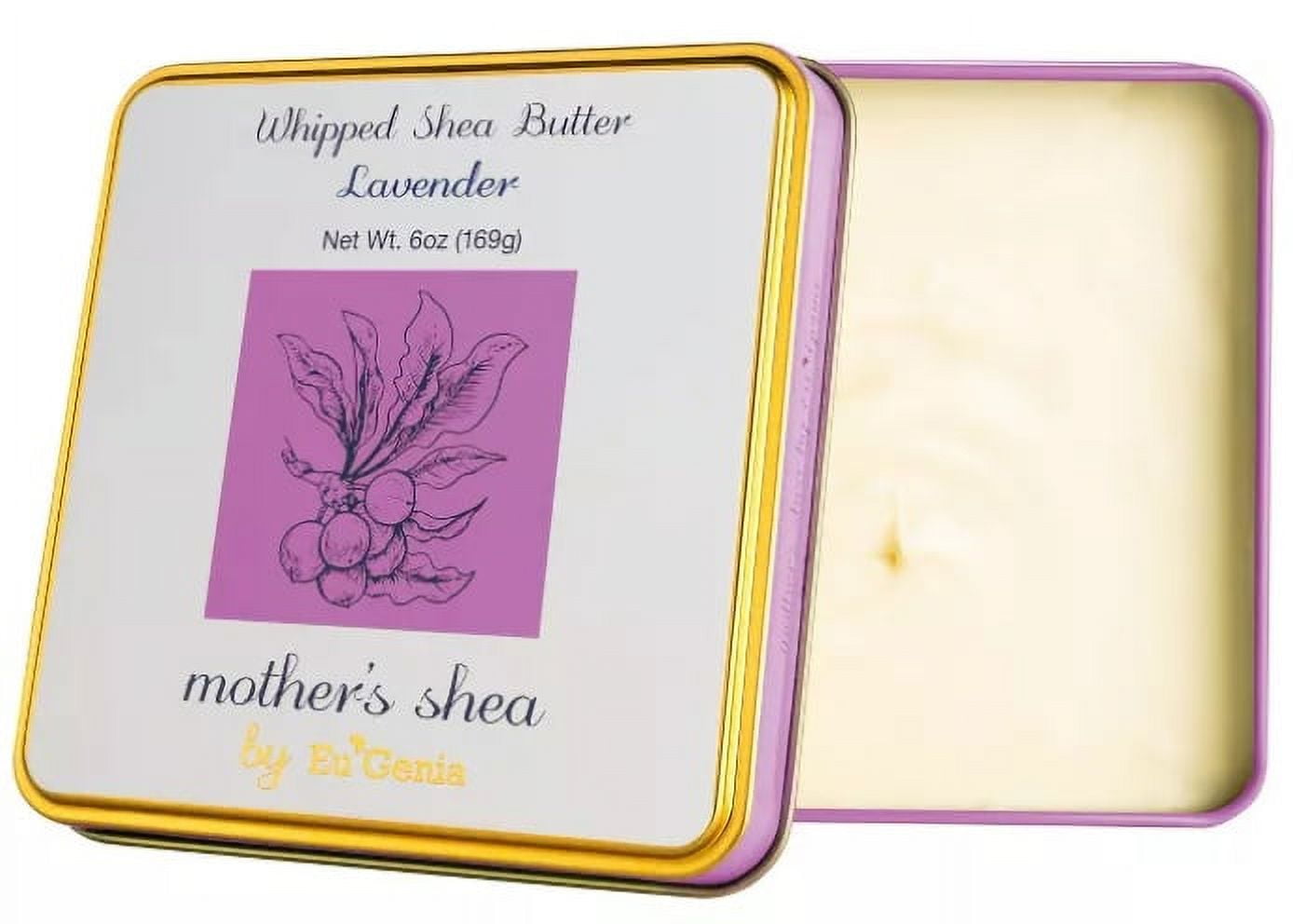 Mother's Shea Whipped Shea Butter by Eu'Genia - Lavender - 6 oz ...