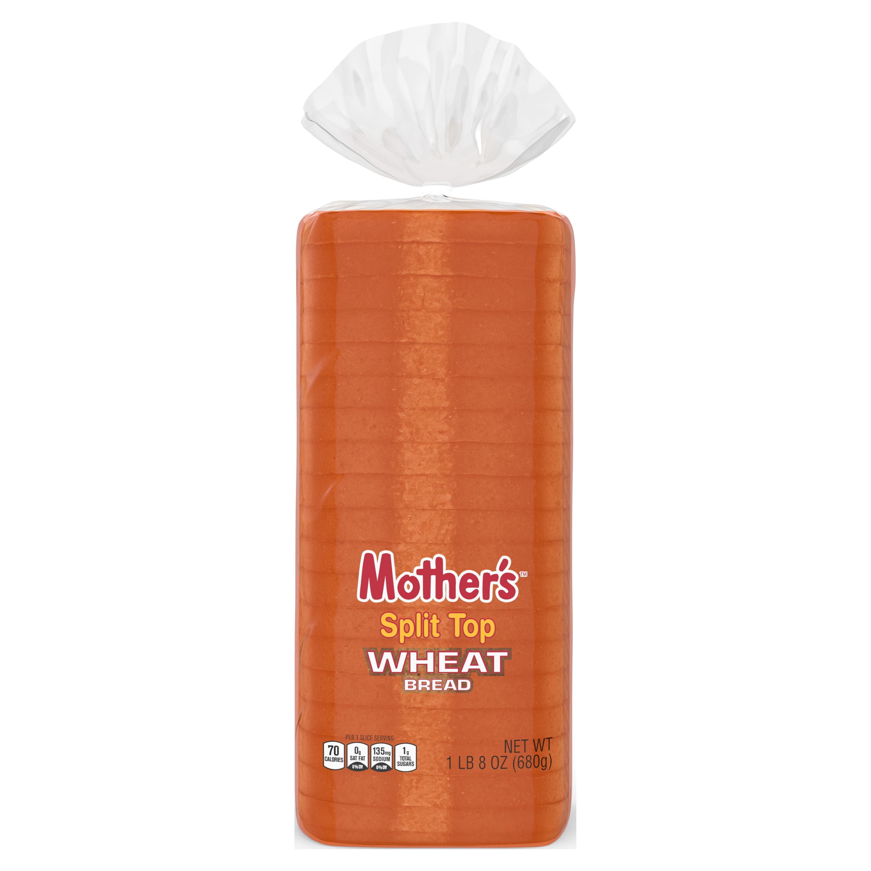 Mother's Split Top Wheat Bread, 24 oz - Walmart.com