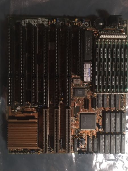 Motherboard 486 processor vesa pt-428 pine tk 82c491/493 4n d15b ...