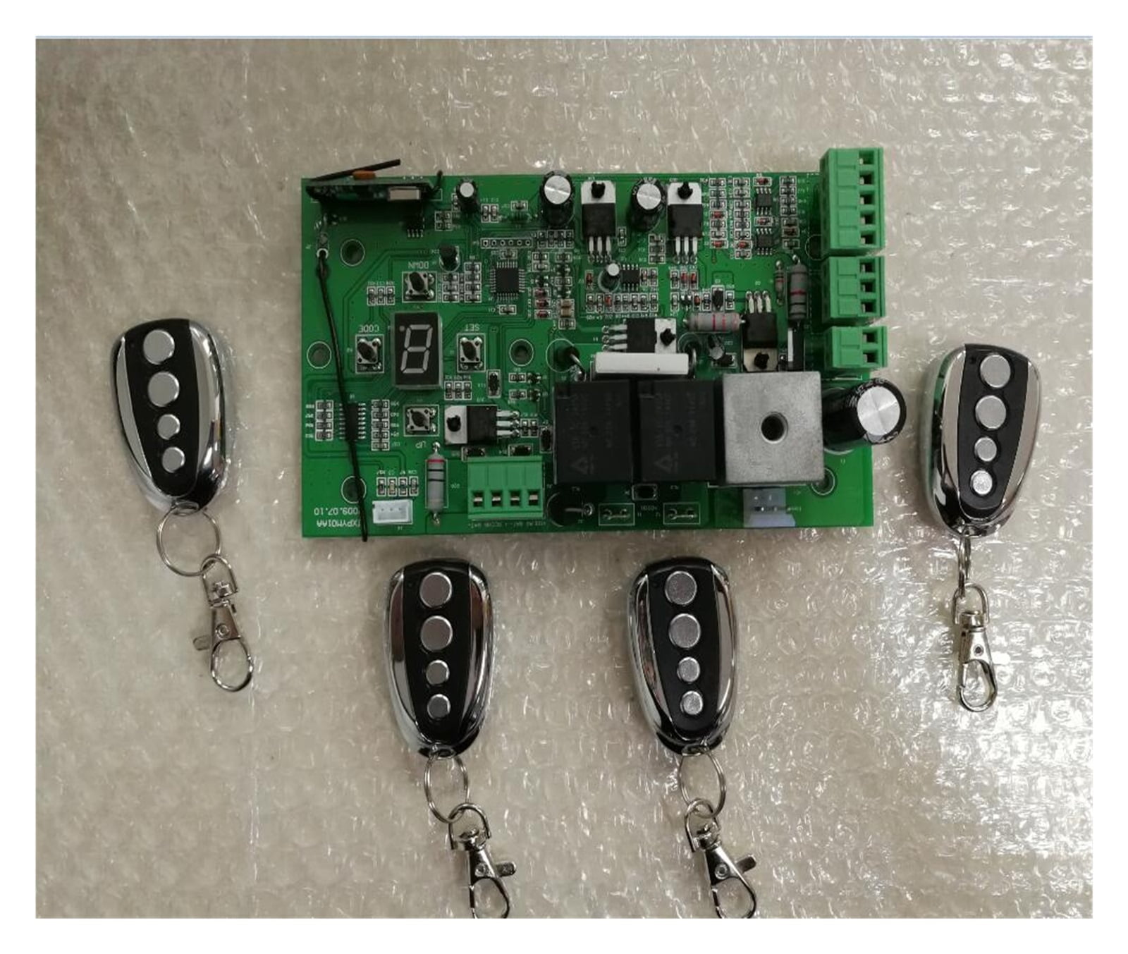 Motherboard Circuit Board Sliding DC Motor Controller 2 Or 4 Remote ...