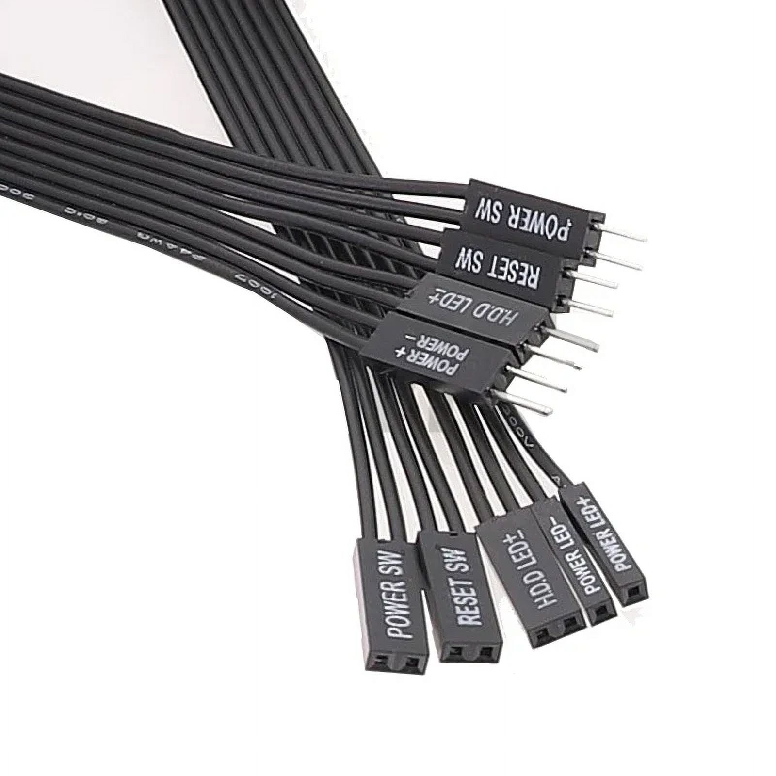 Motherboard HDD LED + LED - Reset Power SW Cable Start Switch Dupont ...