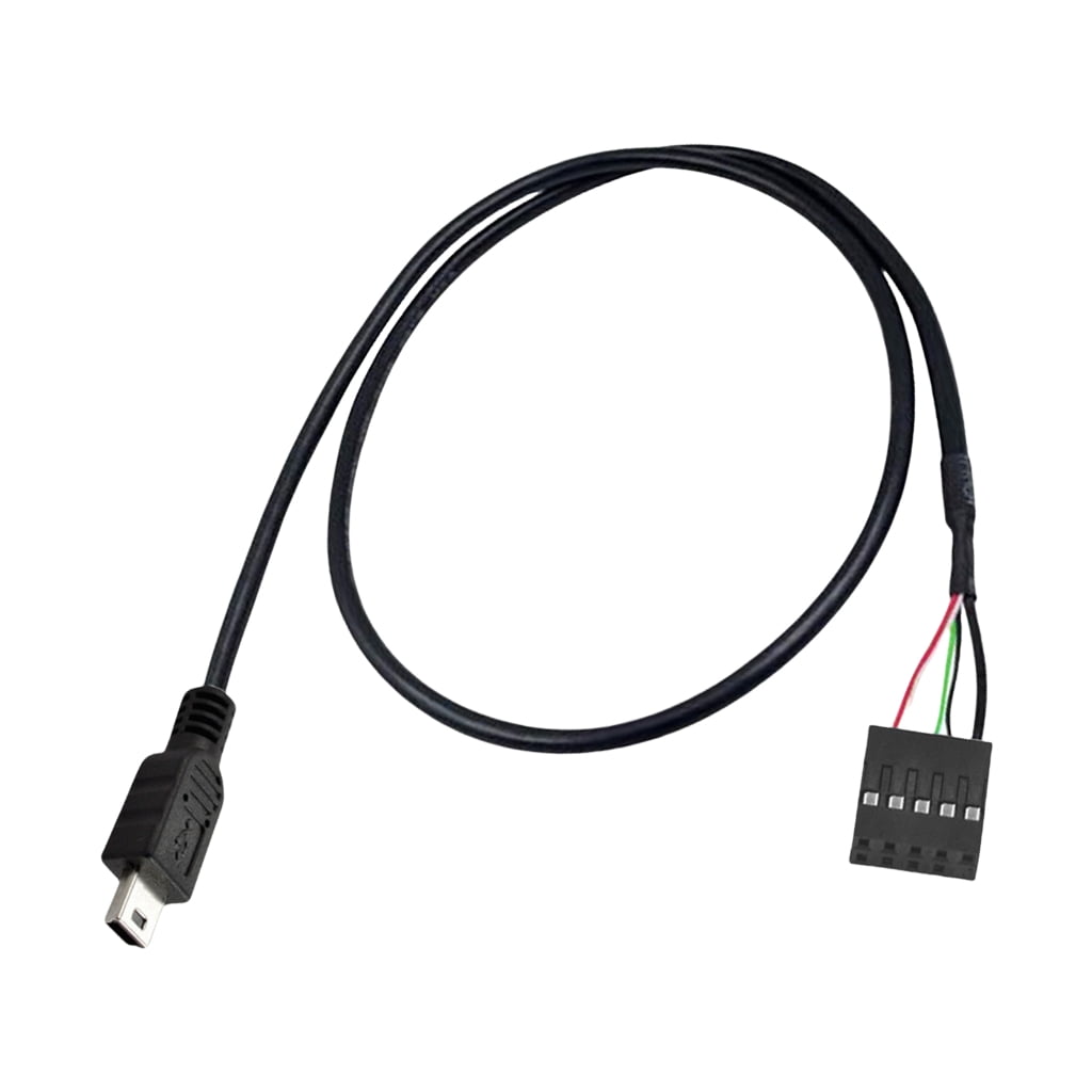Motherboard Header Adapter Cord USB 2.0 Mini 5Pin Male to 9Pin Female ...
