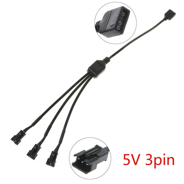 Motherboard RGB SYNC Splitter 12V 4Pin RGB / 5V 3Pin ARGB SYNC HUB ...