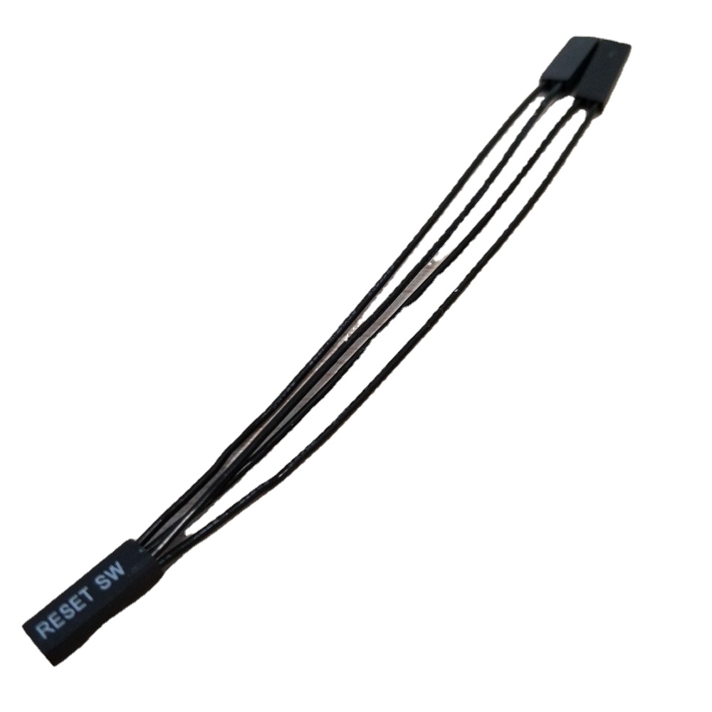 Motherboard Restart SW Reset Cable 2Pin 1 to 2 Splitter Support Double ...