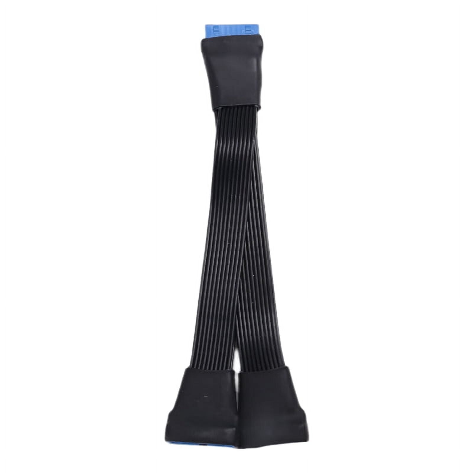 Motherboard USB 3.0 19PIN Header 1to2 Extension Splitter Cable 19Pin ...