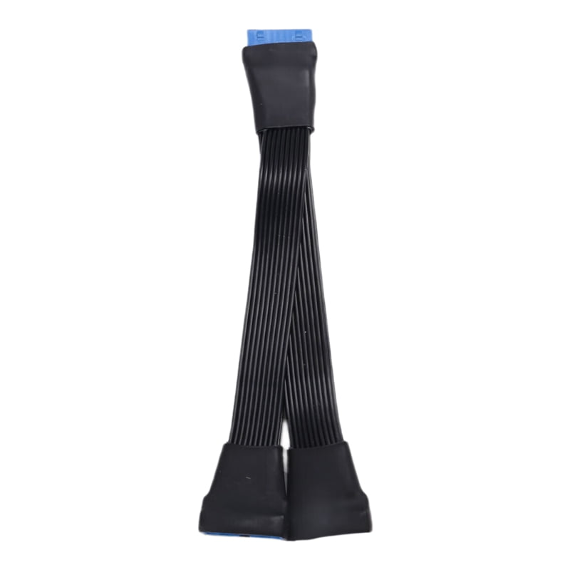 Motherboard USB 3.0 19PIN Header 1to2 Extension Splitter Cable 19Pin ...