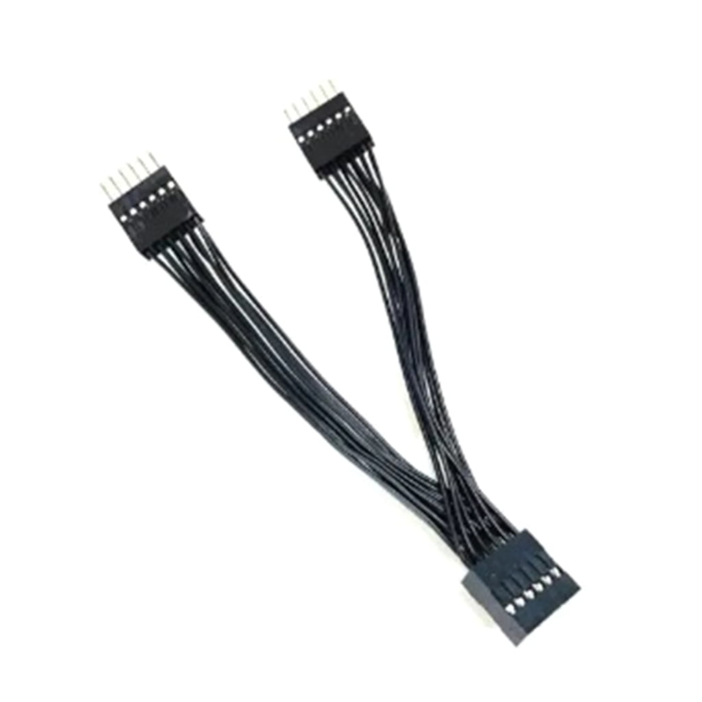 Motherboards USB 11PIN Cable 11Pins Female to 2-Port Male Splitter ...
