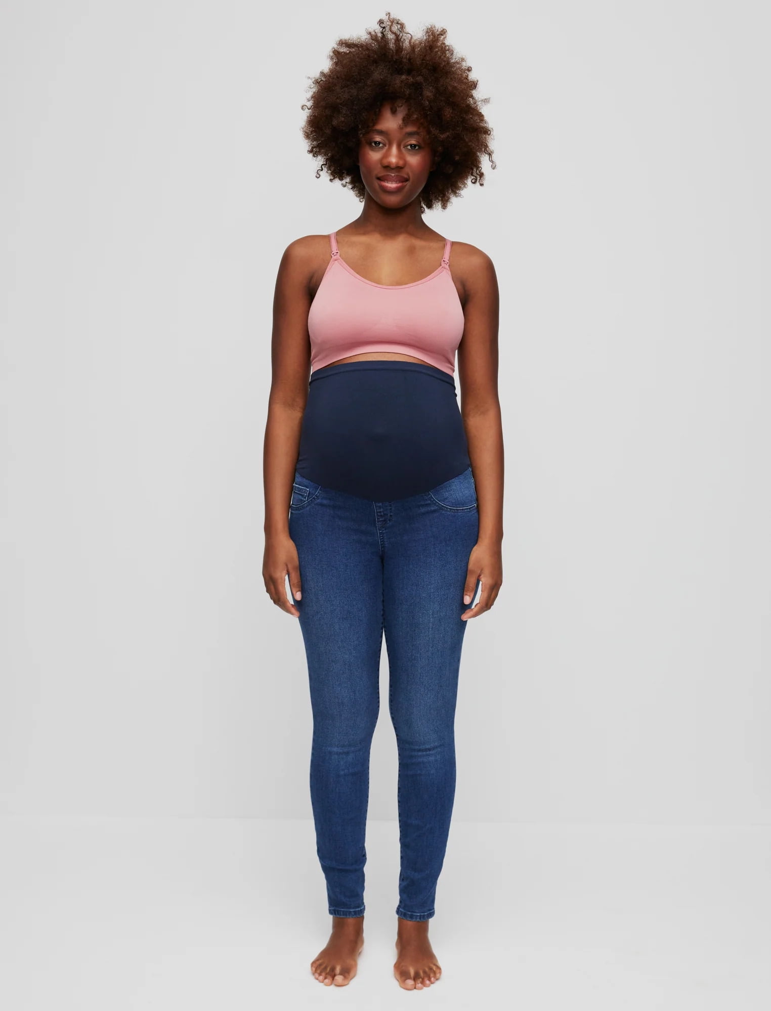 Motherhood Maternity Basic Secret Fit Belly Maternity Skinny Jeans ...