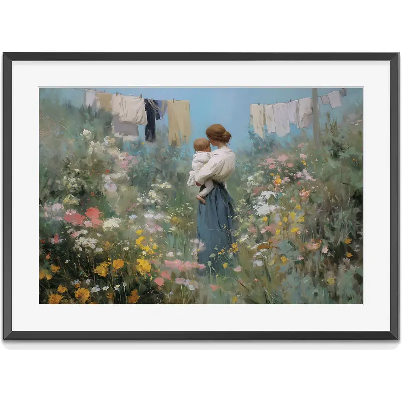 Motherhood Print Cottagecore Wall Art Mothers Day Print Cottagecore ...