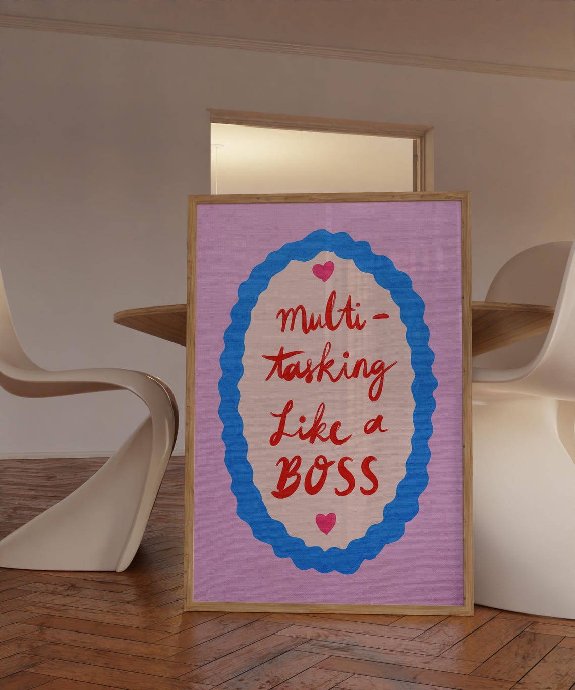 Motherhood Quotes Wall Art, Working Mom Quotes Poster, Colorful Wall ...
