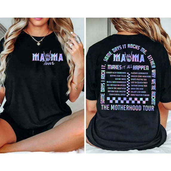 Motherhood Some Days I Rock It Mama lighting bold Mama Funny Tour ...