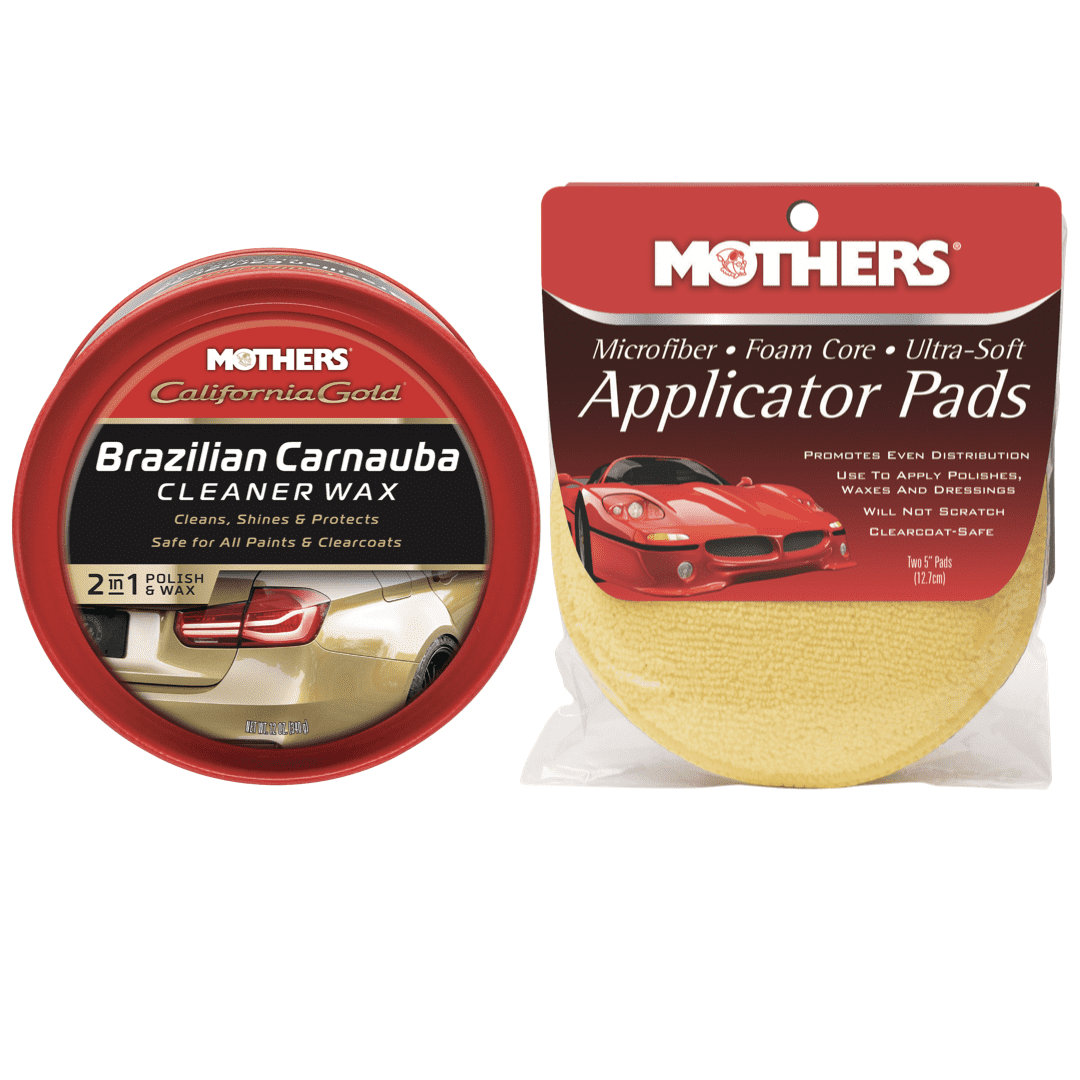 Mothers 05500/156500 Brazilian Carnauba Cleaner Wax 12 oz. and ...