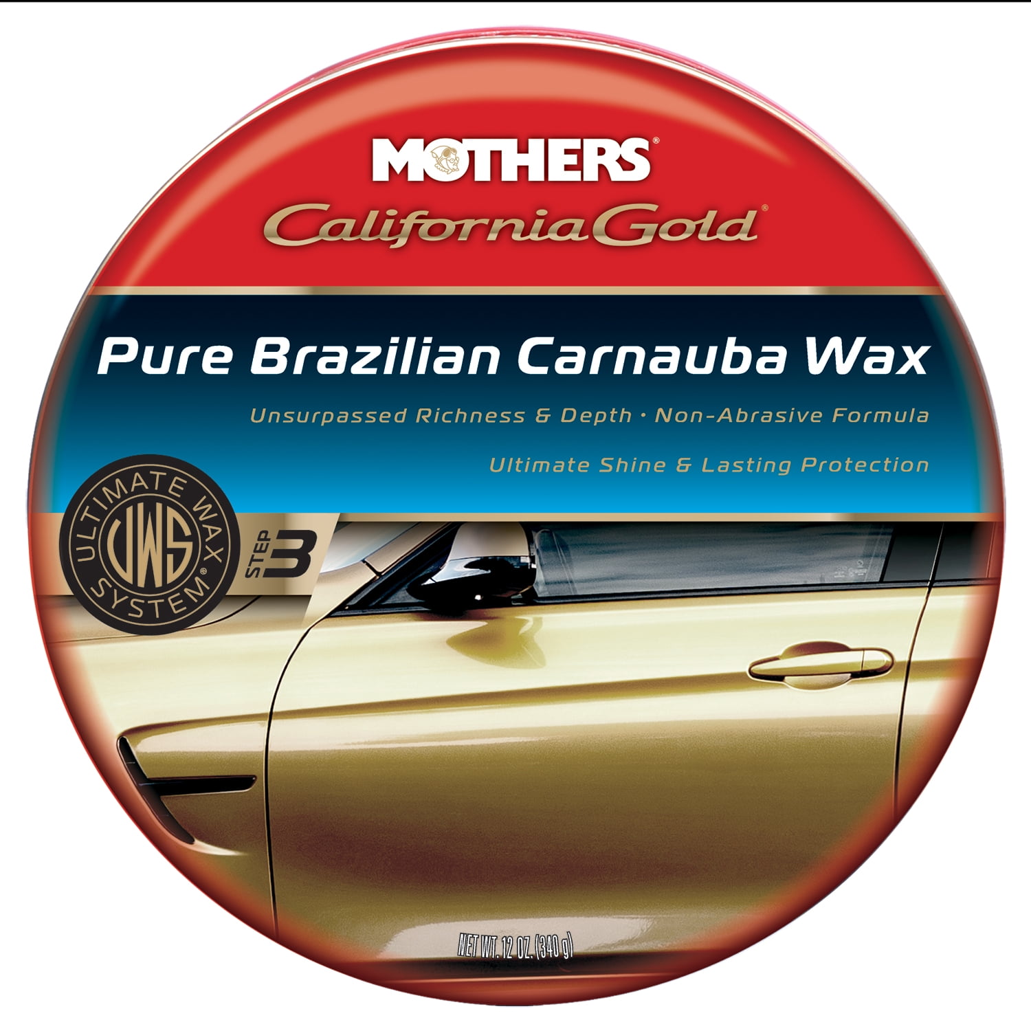 Mothers 05550 C.gold Pure Carnauba Wax - Walmart.com