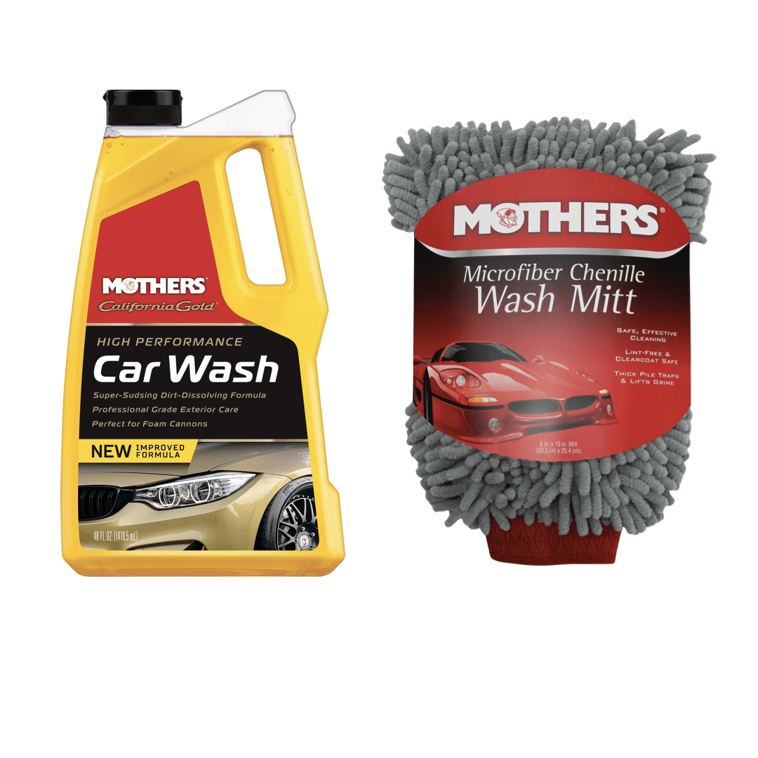 Mothers 05648/156400 California Gold Car Wash 48 oz. and Mothers ...