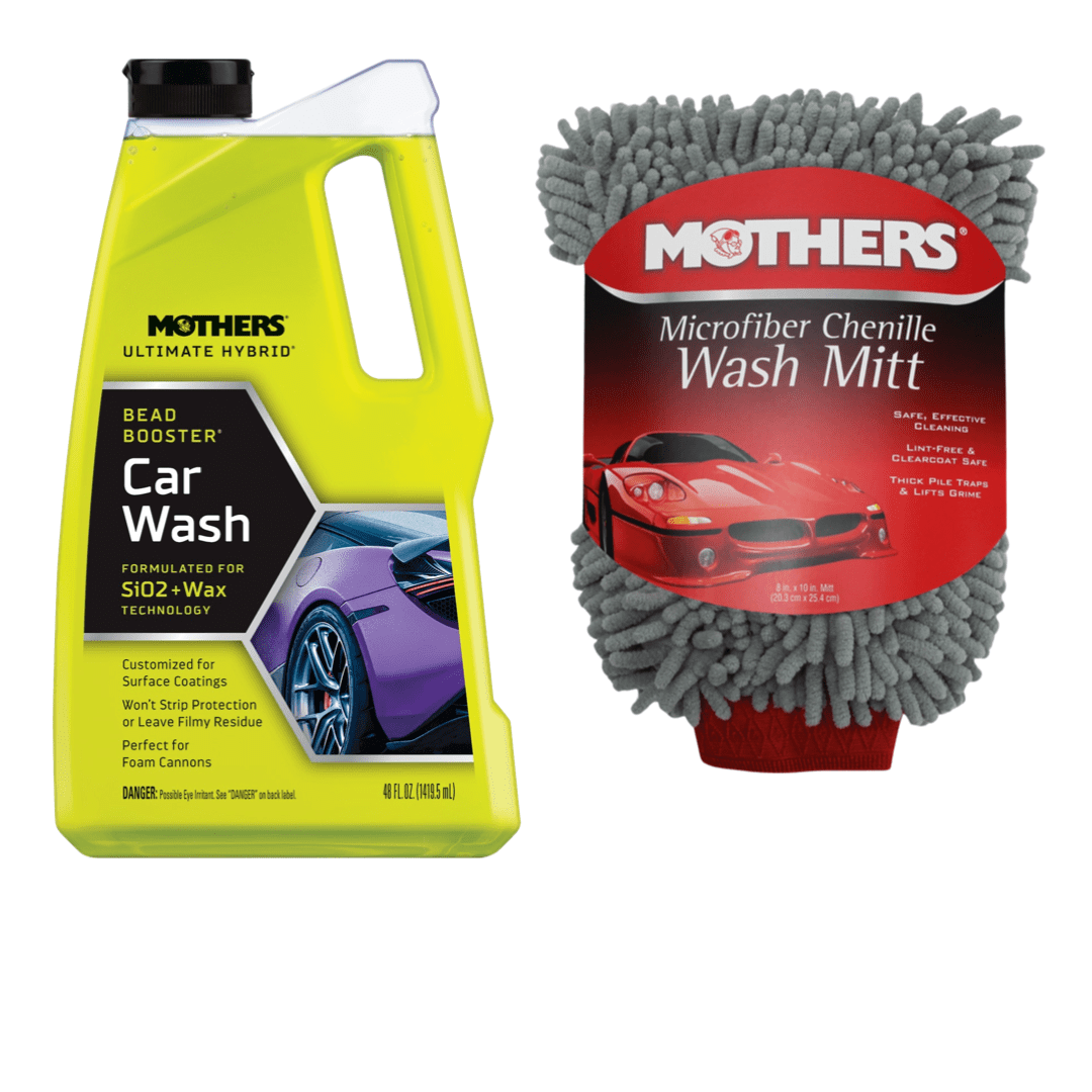 Mothers 05668/156400 Ultimate Hybrid Car Wash 48 oz. and Mothers ...