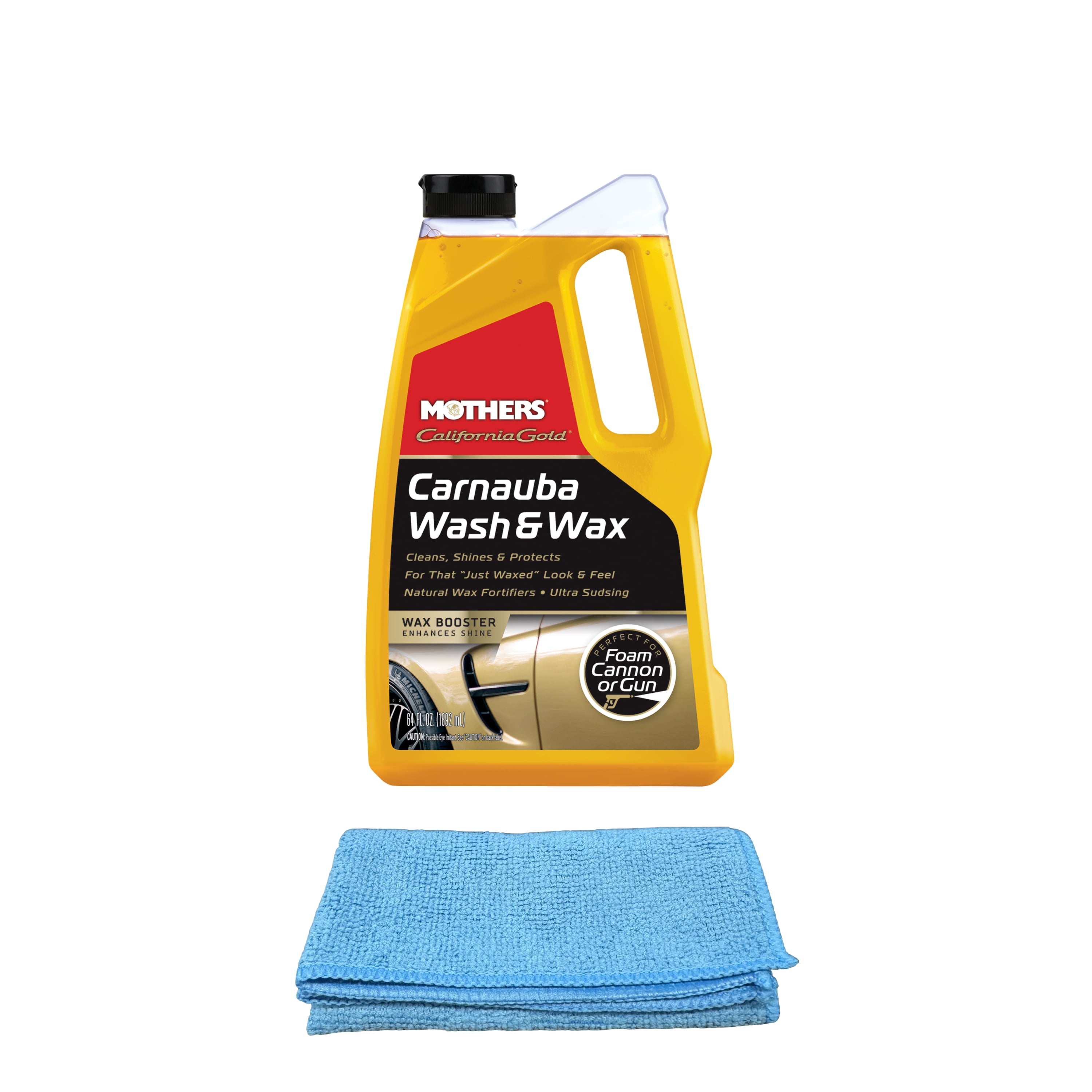 Mothers California Gold Carnauba Auto Detailing Liquid Cleaner, Wash ...
