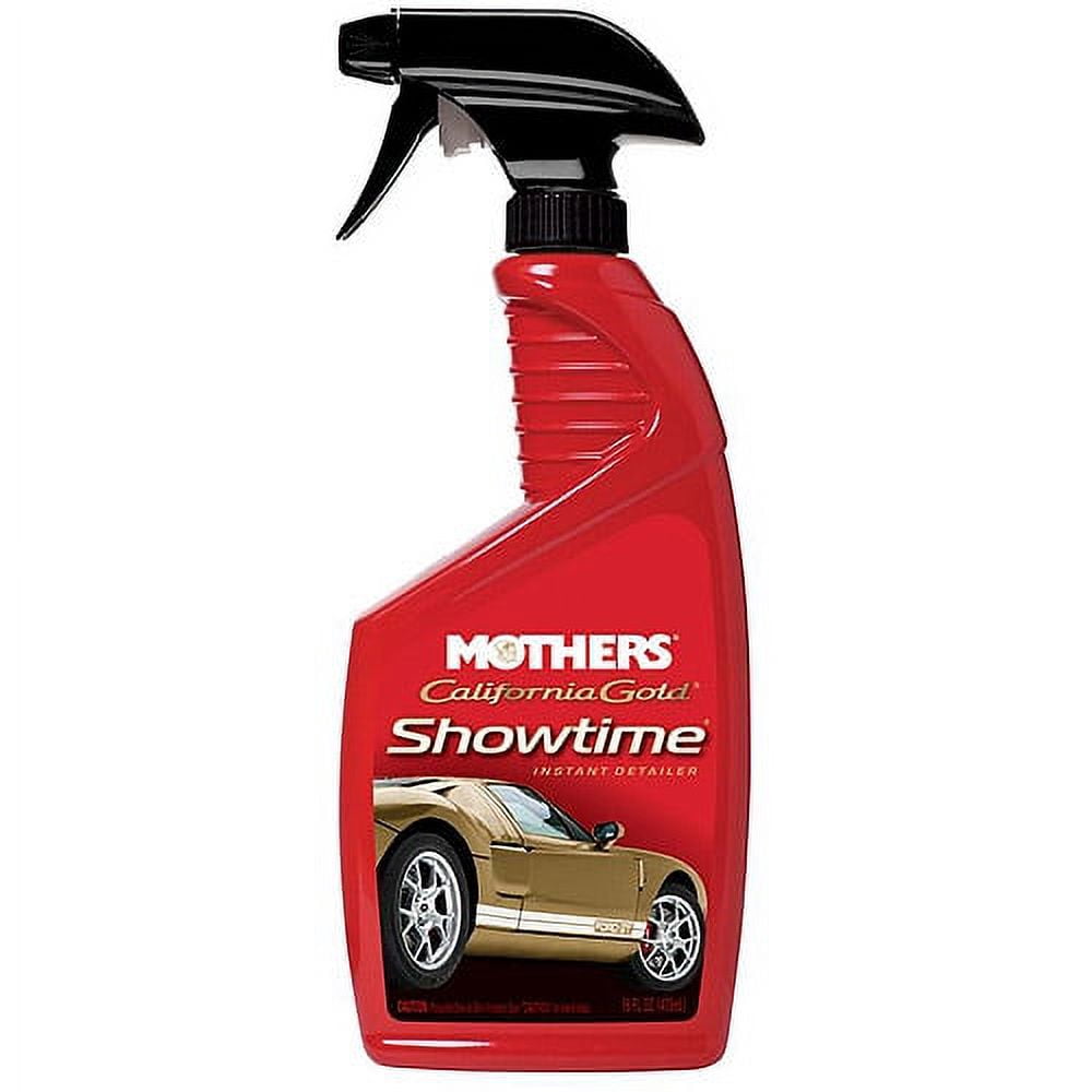 Mothers California Gold Showtime Instant Detailer, 16 oz Car Auto Care ...