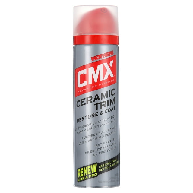 Mothers CMX Ceramic Trim Restore and Coat, 6.7 oz. - Walmart.com