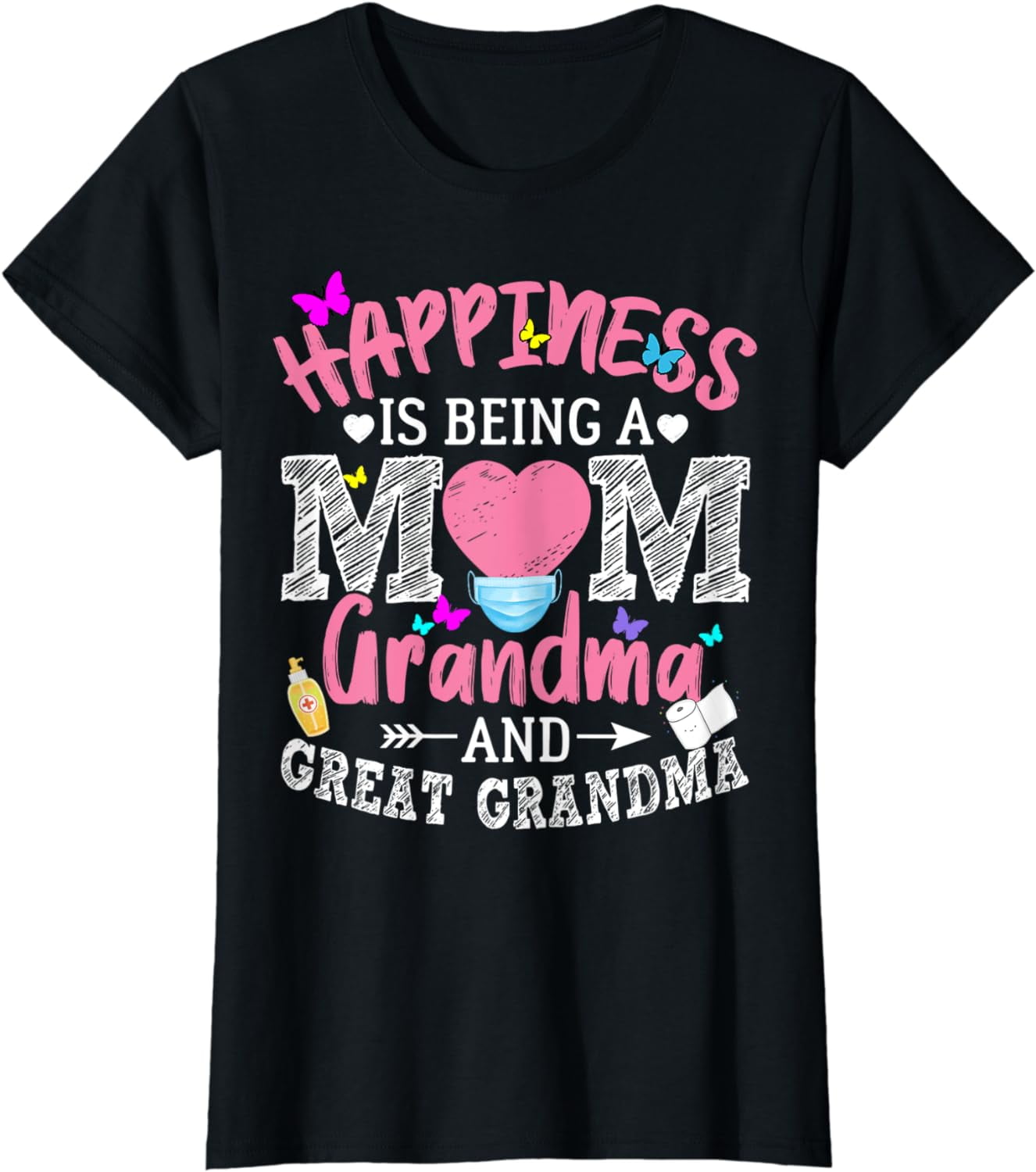 Mothers Day Shirts for Mom Grandma Great Grandma Plus Size T-Shirt ...